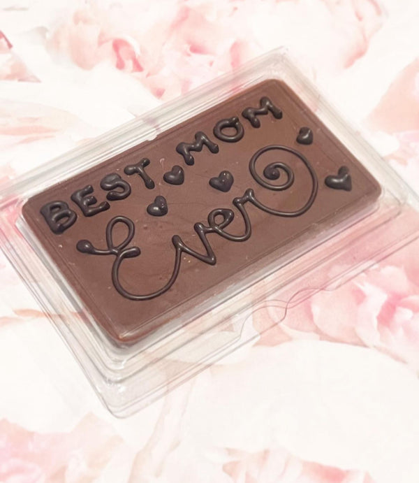 “Best Mom Ever” Bar – Aura’s Chocolate Bar